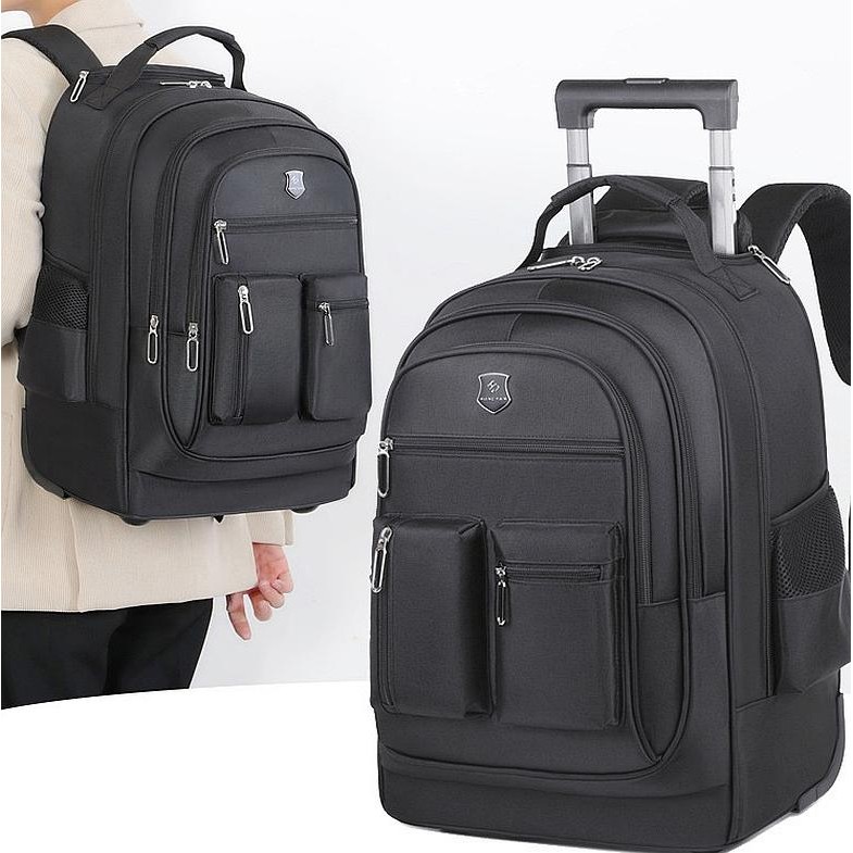 【Practical Rolling Laptop Bag】For Men and Women on Travel, Wheels ...