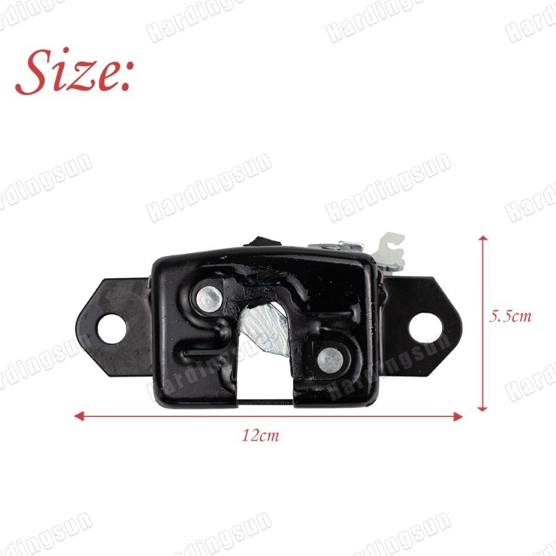 Nissan Navara D40 Rear Boot Lock Tailgate lock Truck Lid Lock Bonnet ...