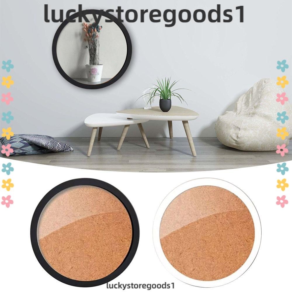LUCKYSTOREGOODS Round Picture Frames, Wall Mounted Wooden Wall Hanging ...