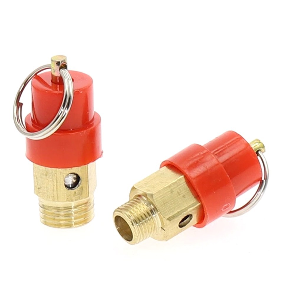 Brass 1/4" 1/8" BSP 8kg Air Compressor Pressure Safety Relief Valve ...