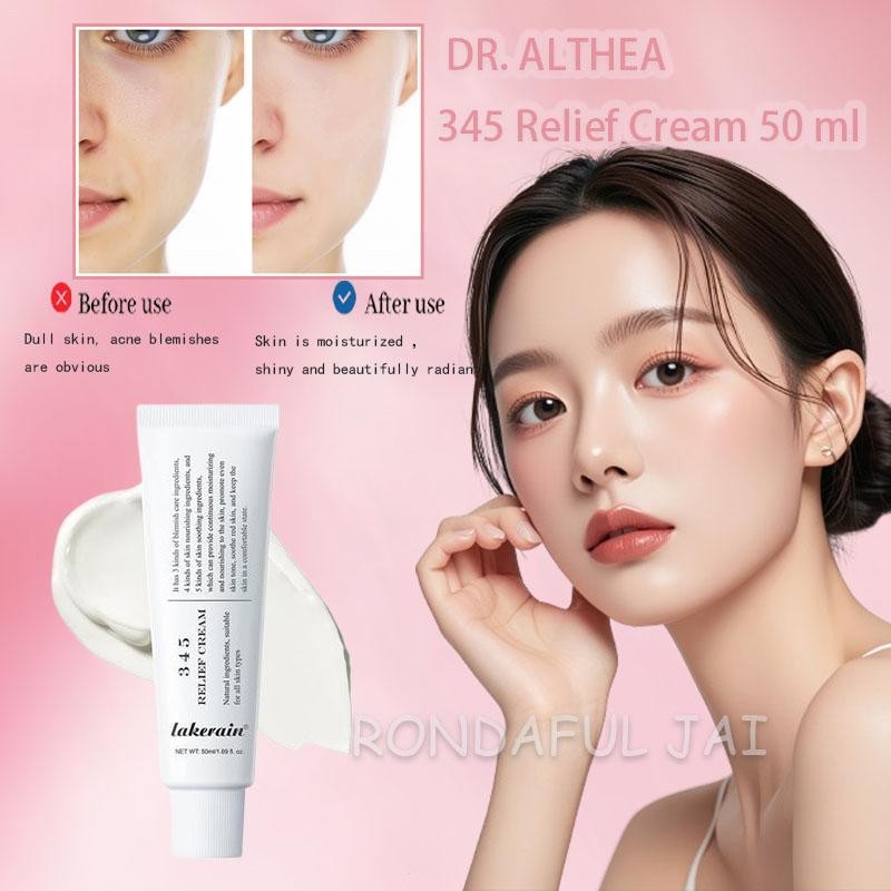 DR. ALTHEA 345 Relief Cream 50ml Hydrating Face Moisturizer for Dry ...