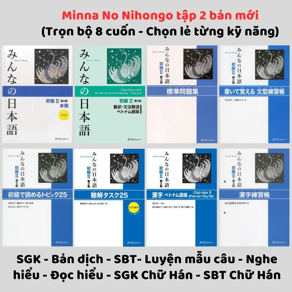 Book - Complete Minna No Nihongo Beginner 2 New Edition Level N4 ...