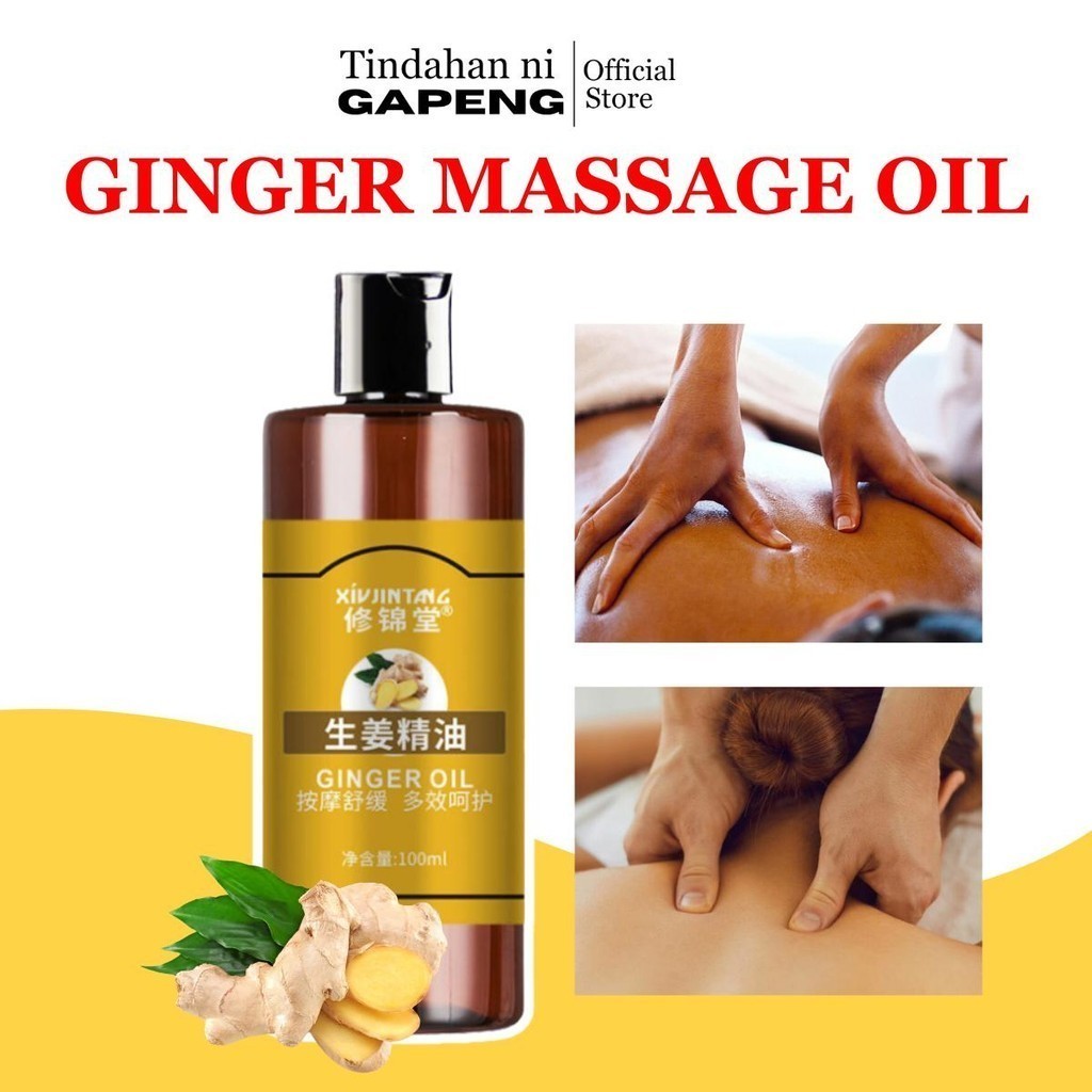 XIVJINTANG Herbal Ginger Body Massage Aromatherapy Oil 100ml | Shopee ...