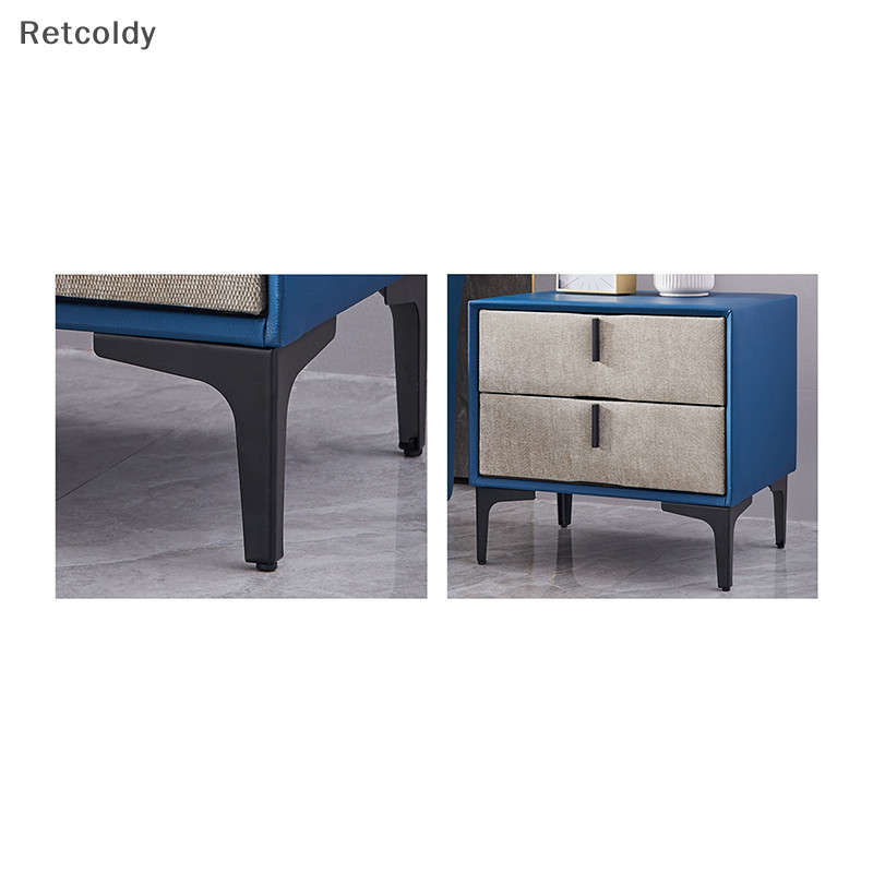 [Retc] 1pcs Modern Furniture Legs Metal Gold Black Iron Sofa Feet For ...