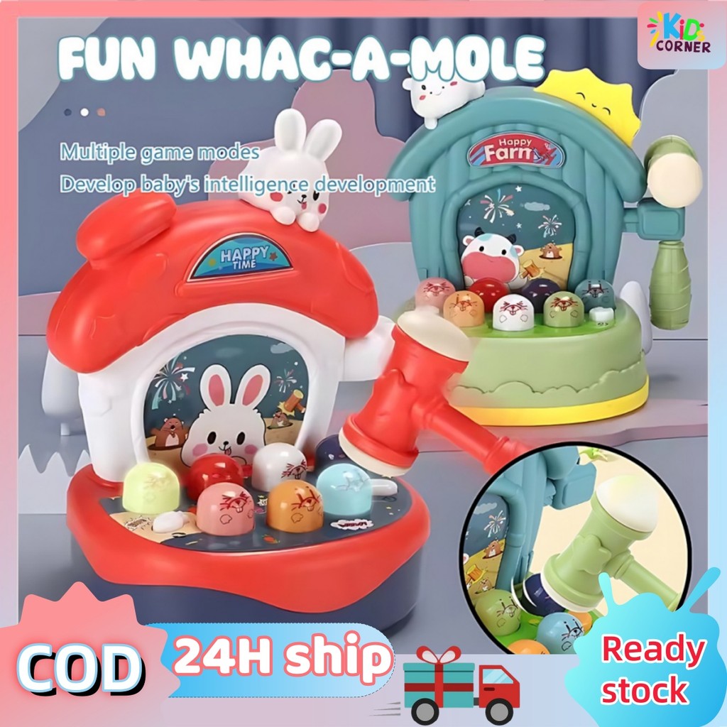 Whack-a-mole toys Kids Whack-a-mole Game Baby Pounding Toys Baby ...