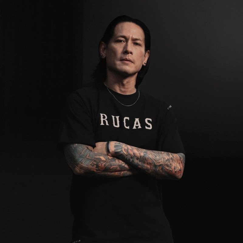 DTF DTF | RUCAS The Initial Hand Stitch Black Tee - Free Sticker ...
