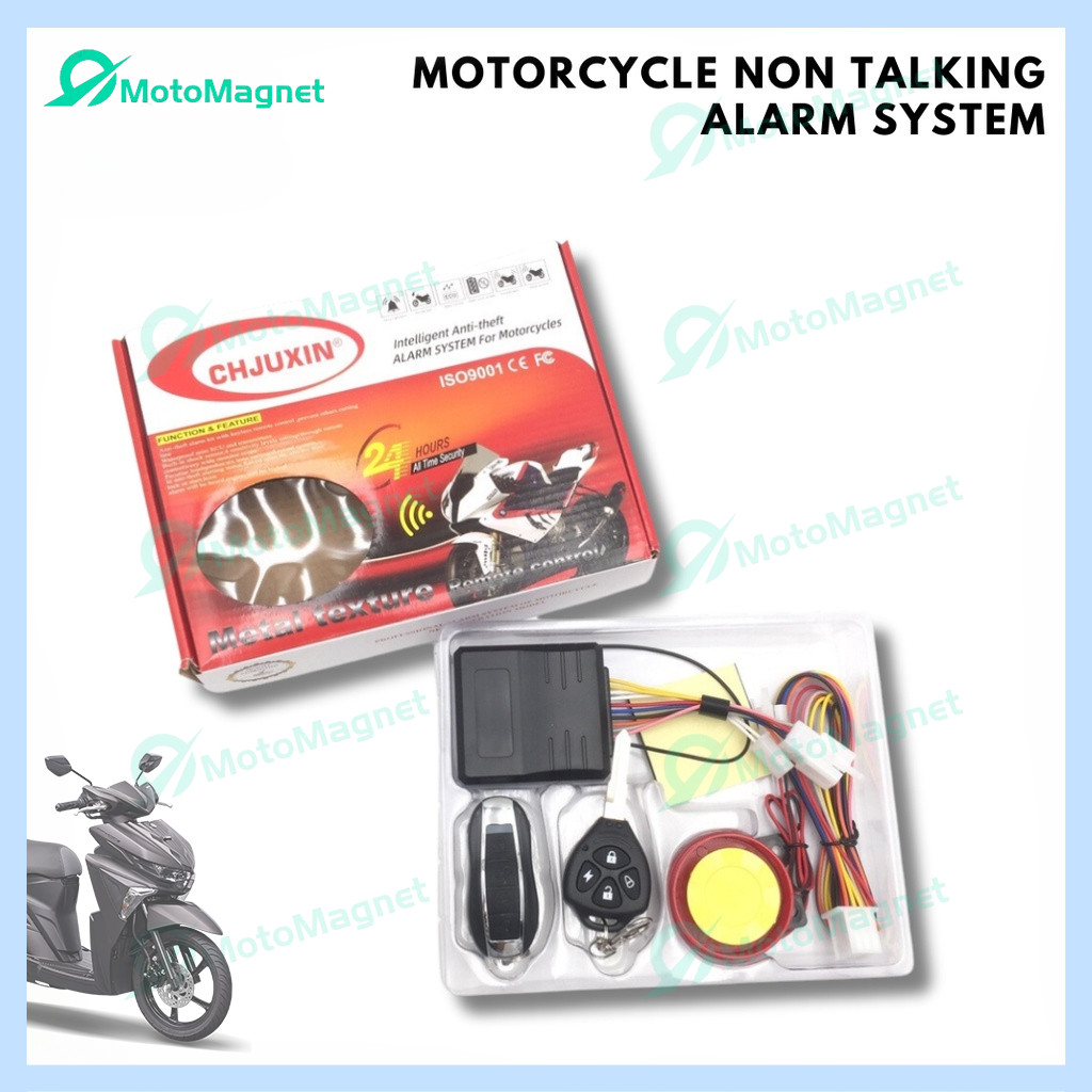 Motorcycle Non Talking Alarm System( randomly brand selected) | Shopee ...