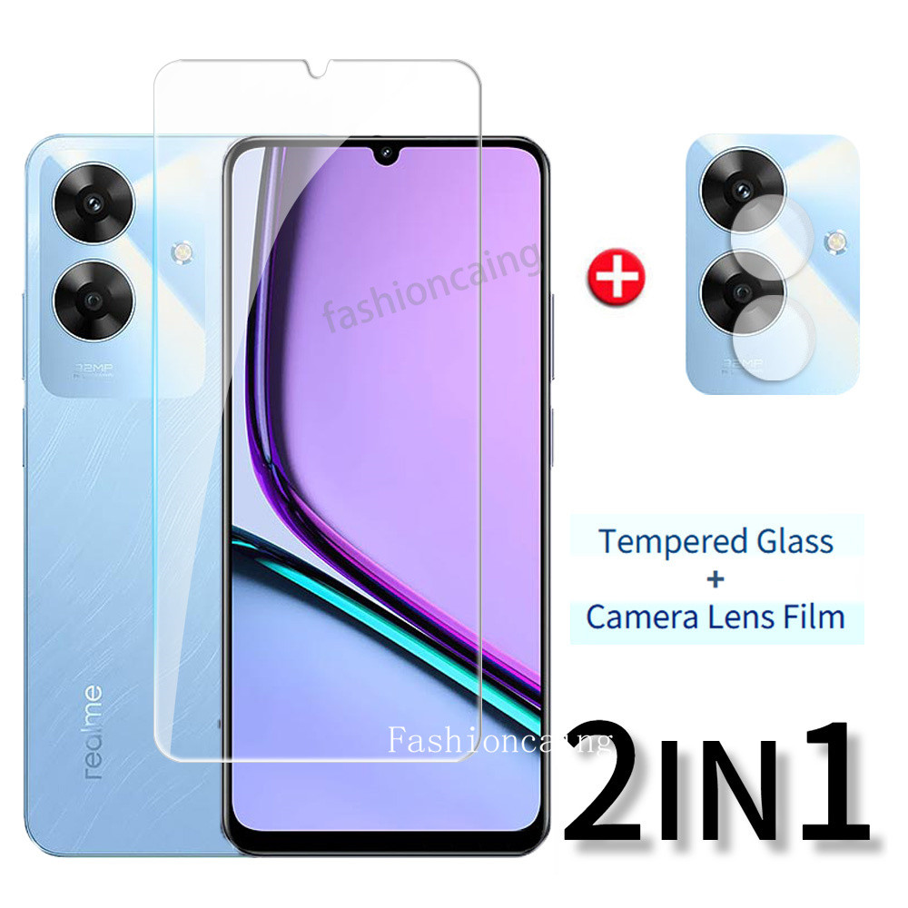2in1 Screen Tempered Glass Protector Film For Realme Note 60 50 X 6 0 5 ...