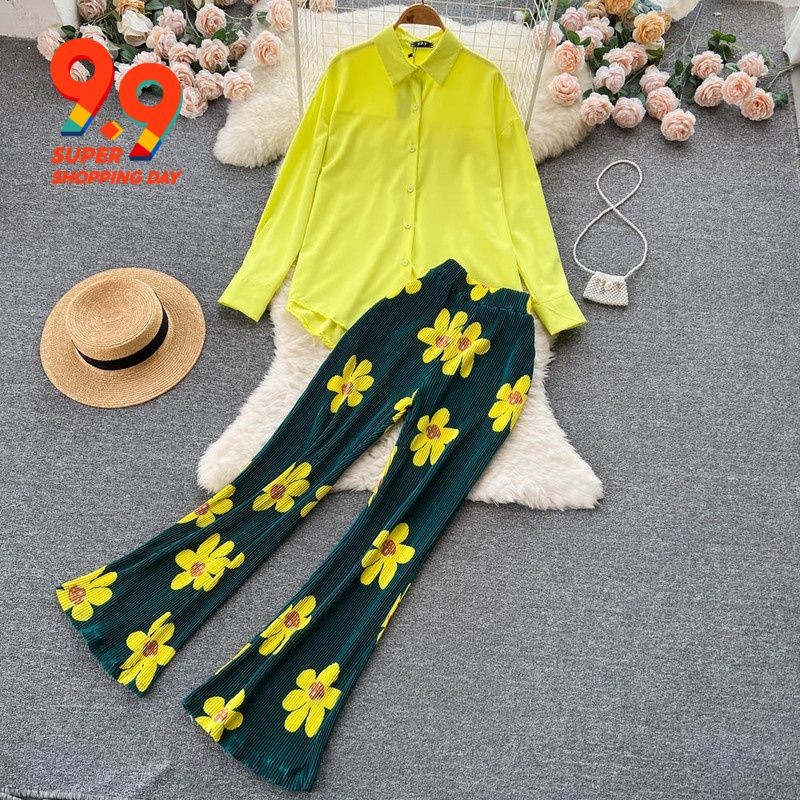 Fashionable, foreign style, fashionable two-piece suit, autumn style ...