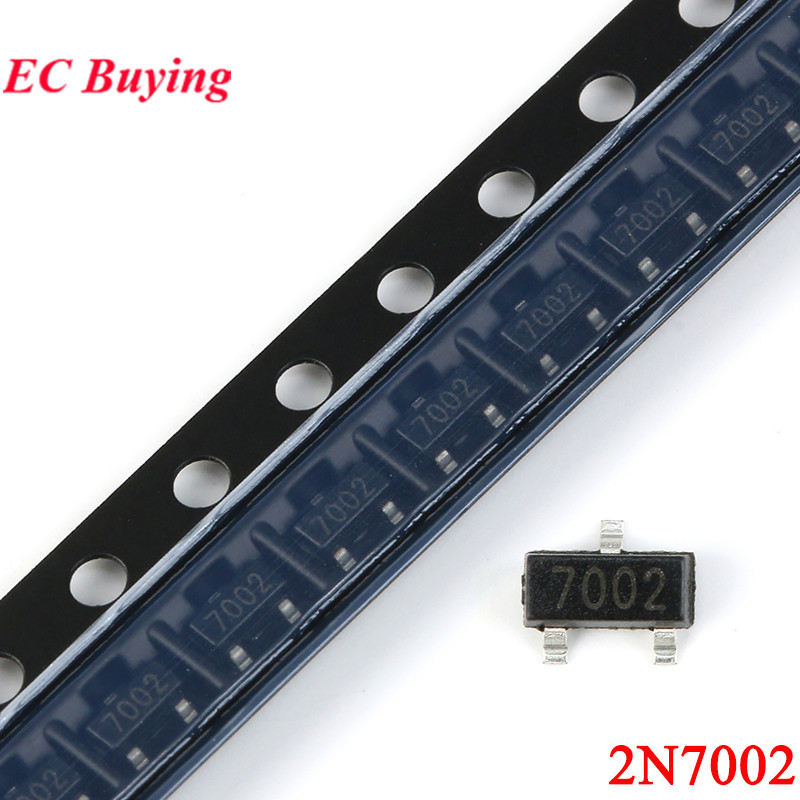 20pcs 2N7002LT 2N7002 7002 N-Channel MOSFET N-CH SOT23 SMD IC MOS FET Field Effect Tube SOT-23 ...
