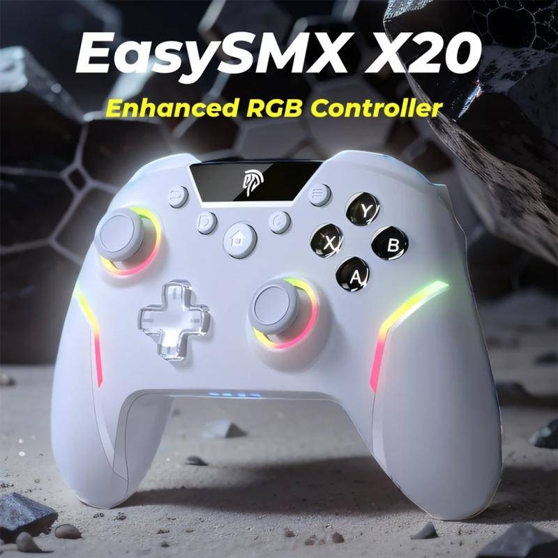 EasySMX X20 Wireless Gamepad Enhanced Controller Compatible with PC/NS ...