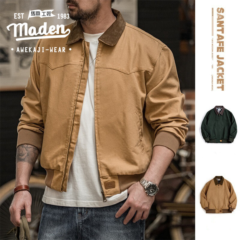 MADEN brand workwear style men's youth 2025 winter new item tough guy ...