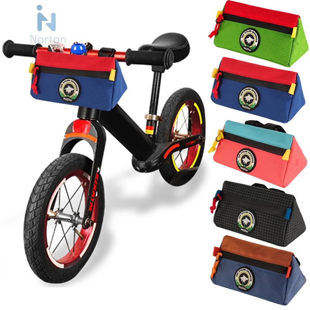 Bicycle Front Bag Triangle Bike Storage Bag Cycling Accessories Bicycle ...