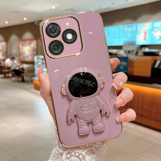 Astronaut Case Itel A50 2024 New 6D Plating Casing ItelA50 Itel A 50 ...