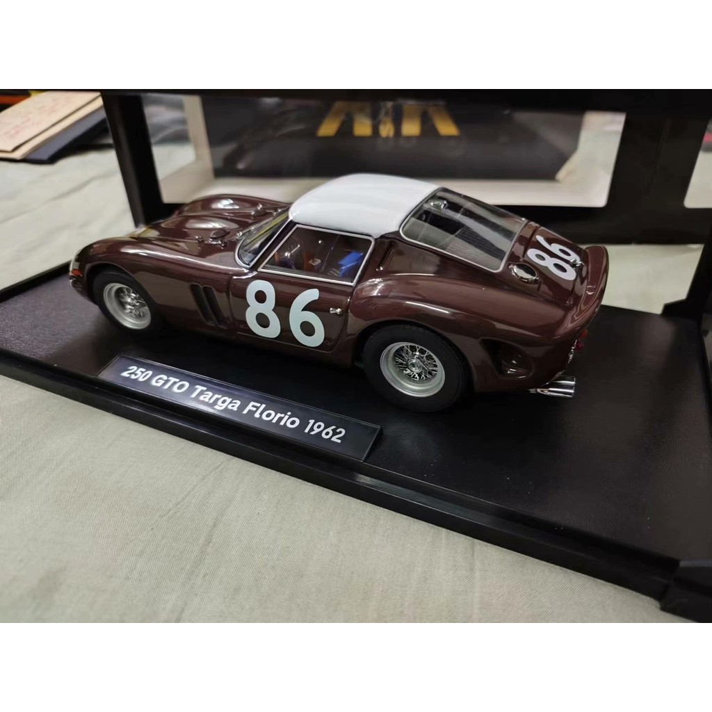 Ferrari 250 GTO Turtle Car Does Not Open Doors Can Turn 1: 18 Alloy ...