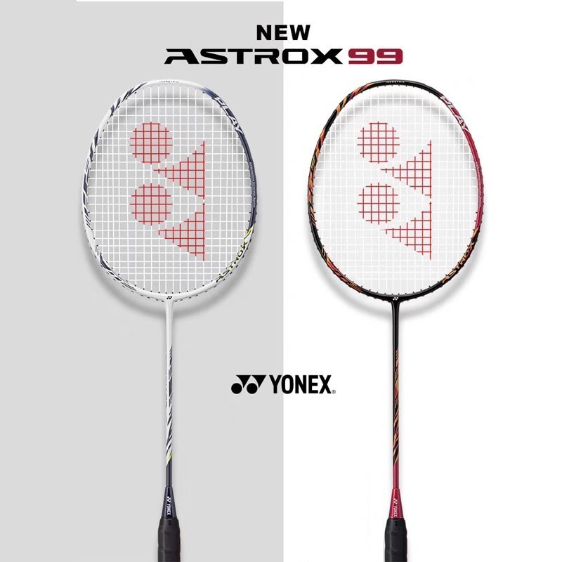 YONEX ASTROX 99 PRO White Tiger Cherry Sunburst Badminton Racket Full Carbon Single 4U 83g Made ...