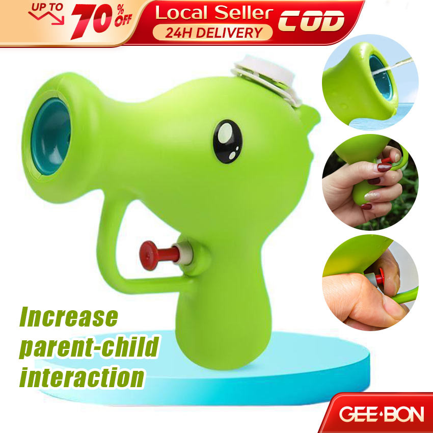 GEEBON PLANTS vs. ZOMBIES Pea Shooter Water Toy Guns Summer Outdoor ...
