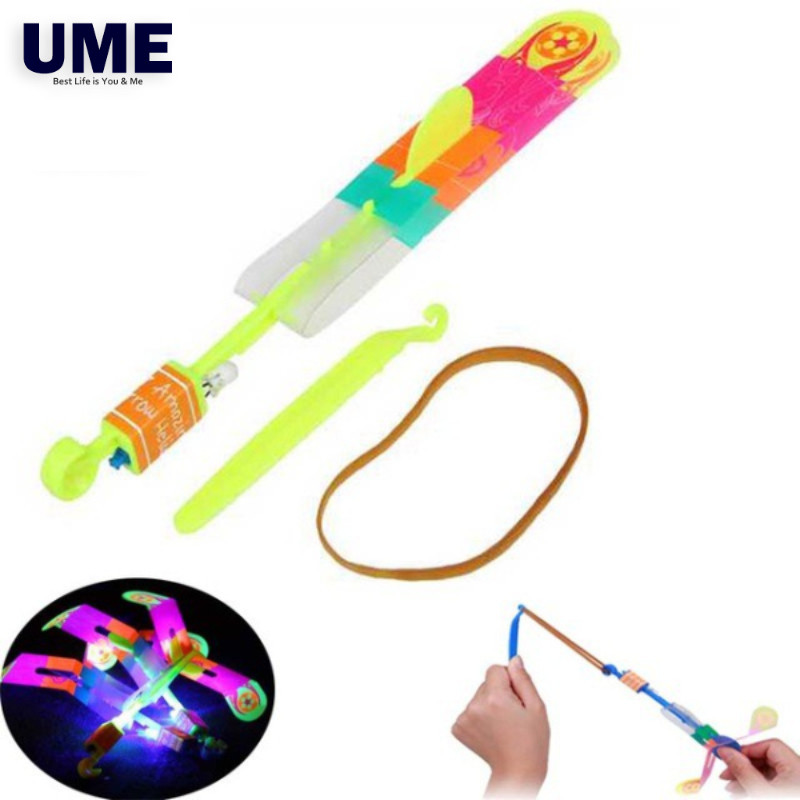 Fly Amazing Arrow Helicopter Toy LED Flyer Flying Kids Toys UME HY-588A ...