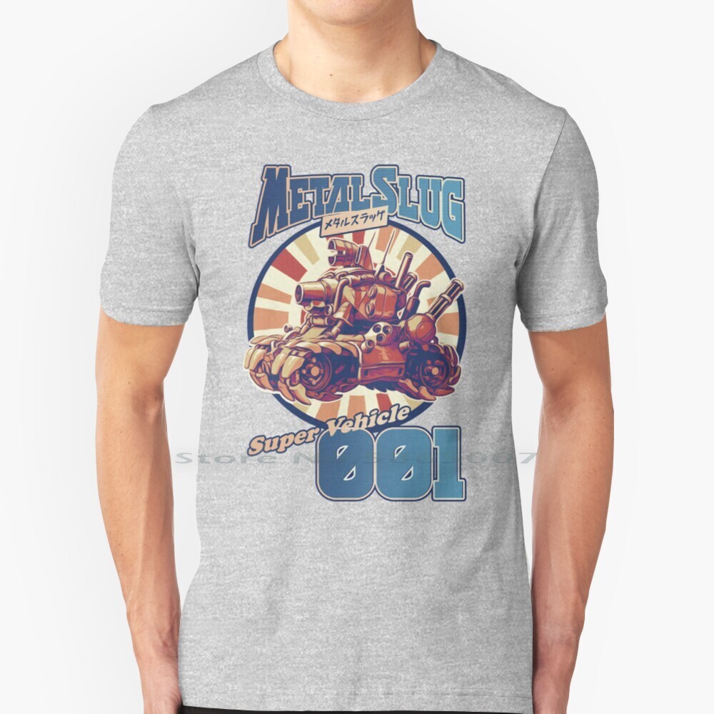 Metal Slug Remastered Full Color T Shirt 100% Cotton Super Vehicle 001 ...