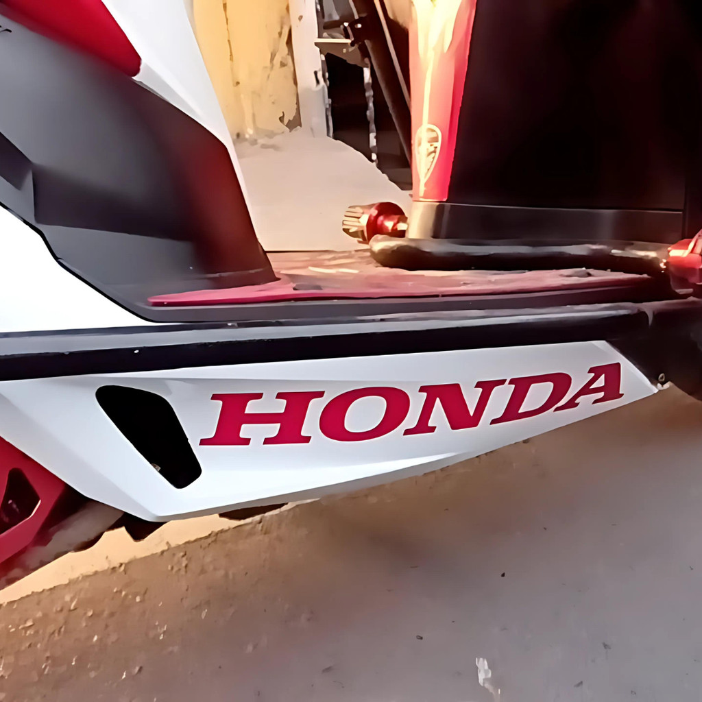 Honda Side Decals 2 pcs Sticker for Motorcycle Stickers Waterproof ...