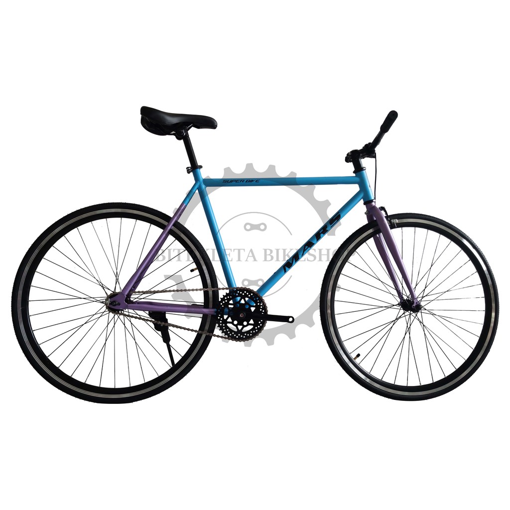GARUDA MARS FIXIE BIKE FIXED GEAR STEEL BIKE GREAT PRICE | Shopee ...
