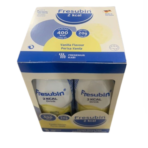 FRESUBIN 2KCAL DRINK VANILLA 200ML (4 BOTTLE) [EXP: 10/2026] | Shopee ...