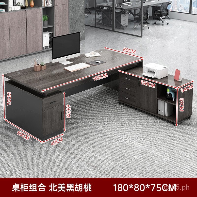 Desk Desktop Boss Desk Simple Modern Home Computer Table Staff Position ...