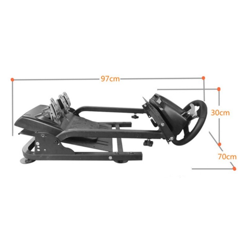 V1 Foldable Racing Simulator Steering Wheel Stand Folding Bracket for ...