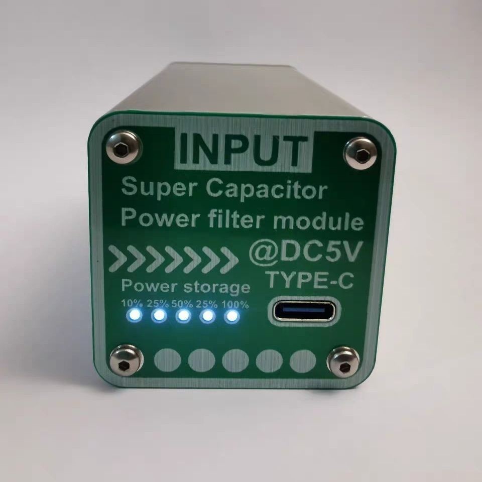 Rubber Leaf Audio 5V 8F Super Ferra Capacitor Power Filter Type C Input ...