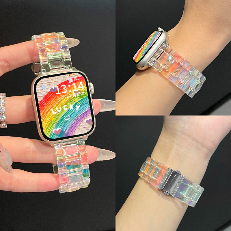 New Laser Transparent Strap for Amazfit Bip 5 5 Unity Bip 3 3 Pro BIp U ...