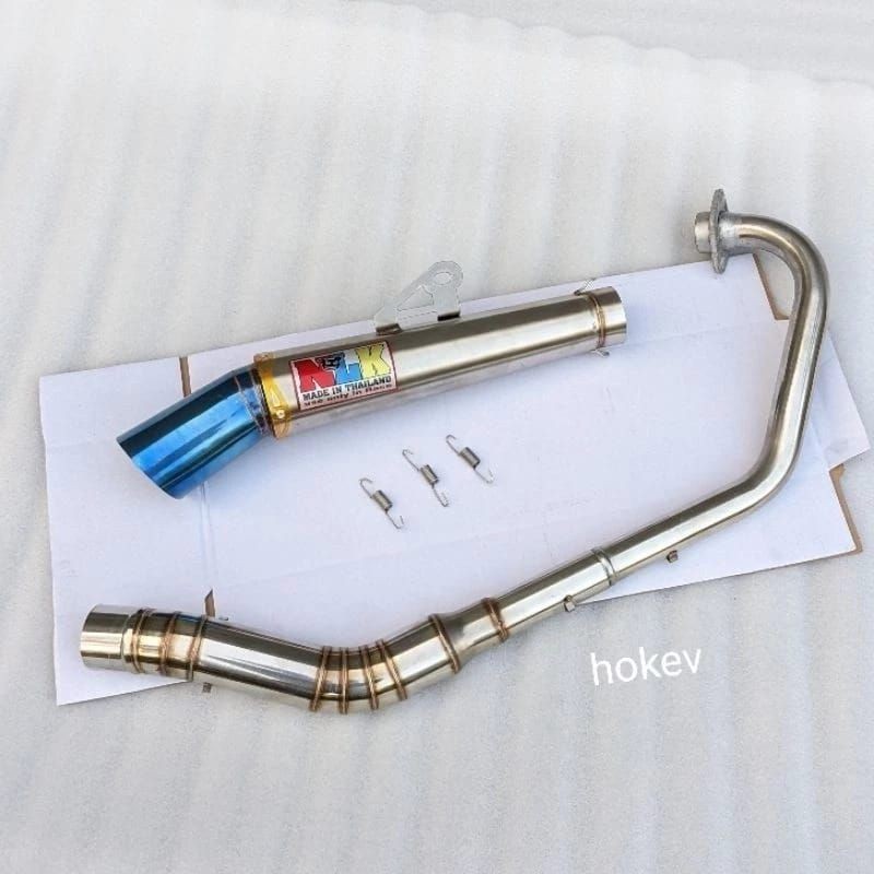 A03 Big elbow NLK conical exhaust pipe Muffler open tmx 125 155 tmx 150 ...