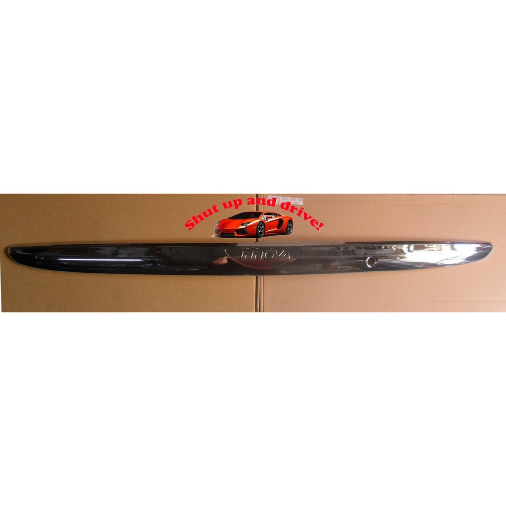 Trunk Lid Chrome Cover for Toyota Innova 2005 2006 2007 2008 2009 2010 ...