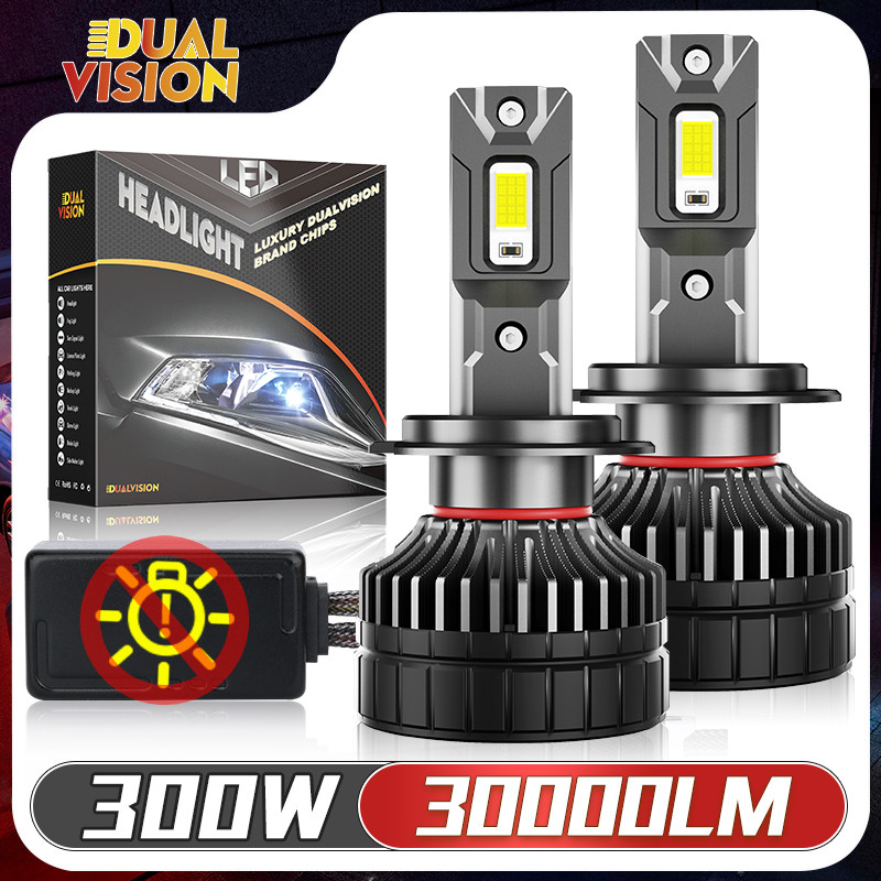 2PCS H7 LED H4 Canbus H1 H3 H8 H9 H11 HB3 HB4 led High Power Car Headlight Bulbs 9005 9006 9012 ...