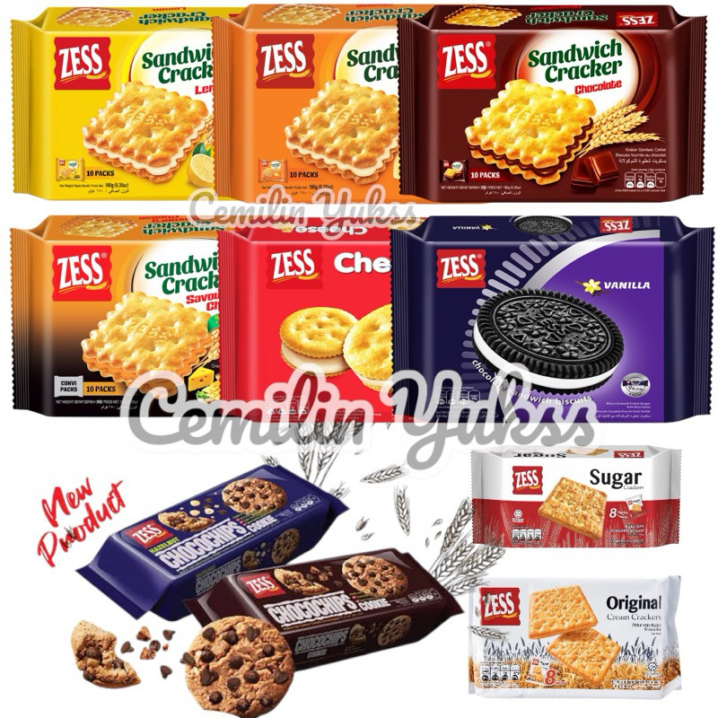 Zess Original Cream Cracker Zess Sandwich Cracker Oriental | Shopee ...