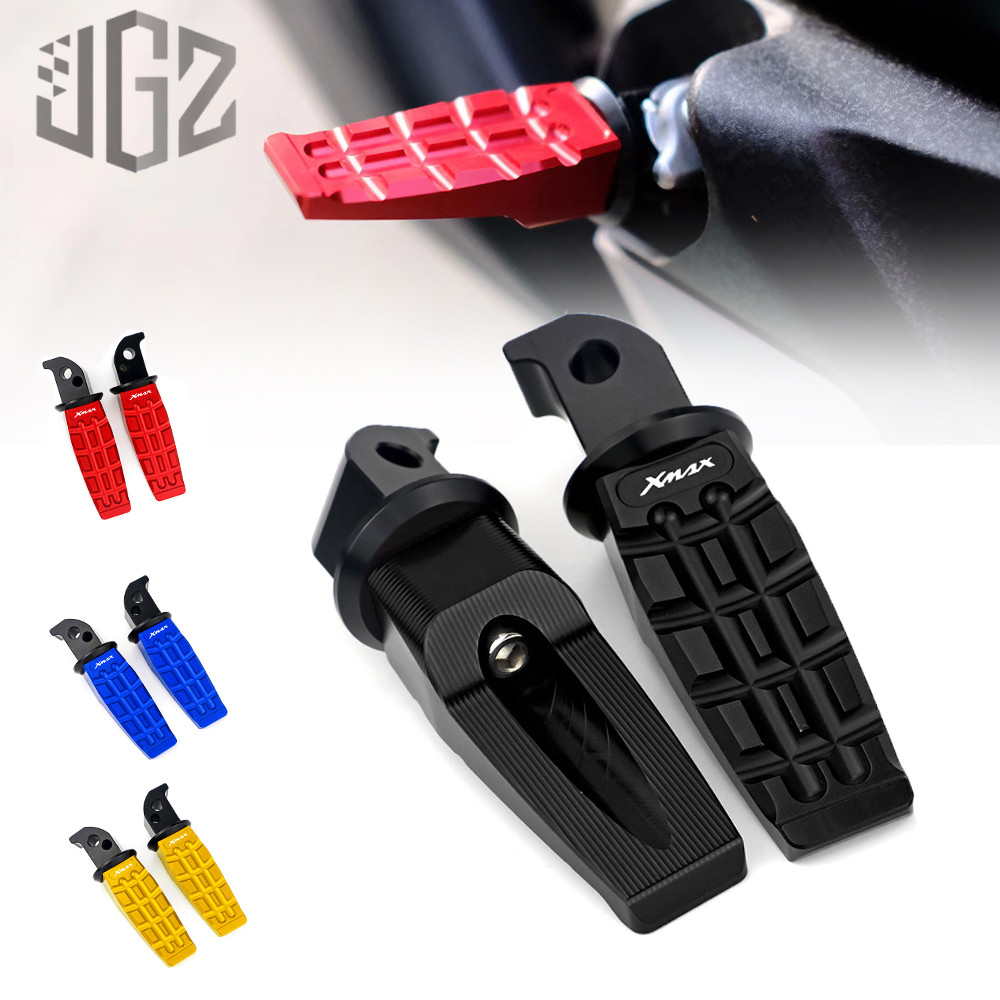 For YAMAHA Xmax300 V1 V2 2017-2024 Rear Passenger Footrest Motorcycle ...