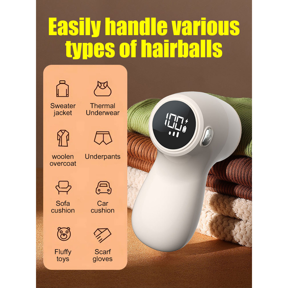 De-baller Intelligent Shaver High Speed Motor Non-invasive Garment Care ...