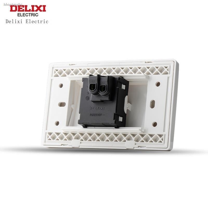 Delixi switch socket 118 type wall switch one open single control ...