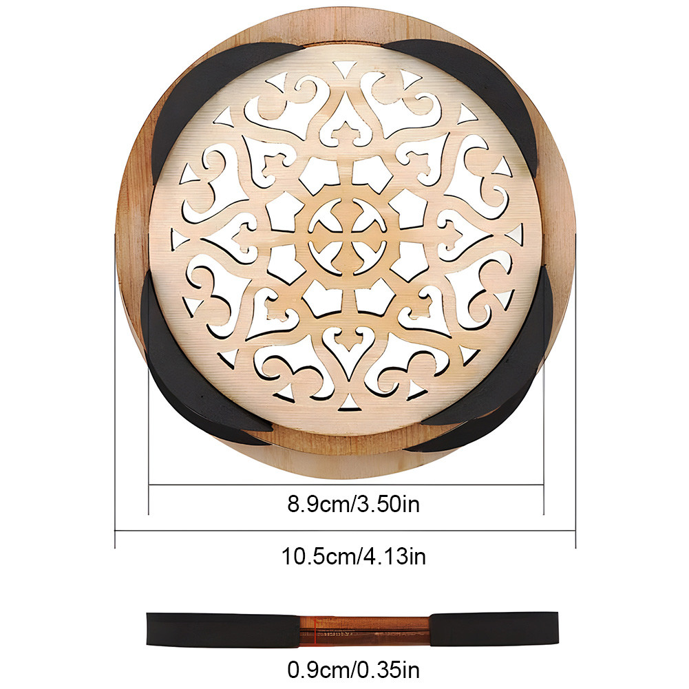 Guitar Sound Hole Cover Anti-howling Block Feedback Buffer Guitar Hole ...