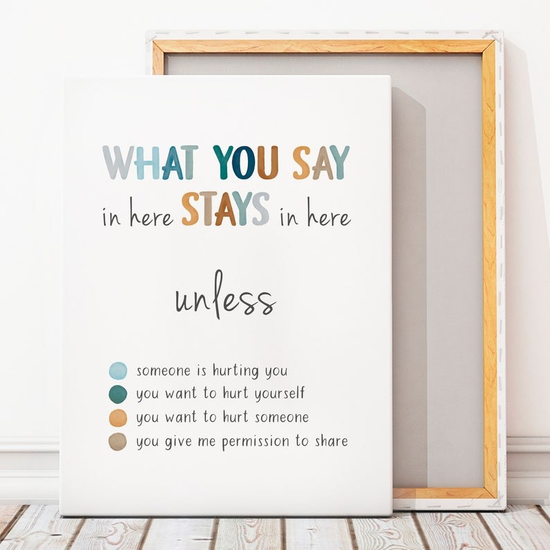 Counseling Office Decor Therapy Office Decor School Counselor Wall Art ...