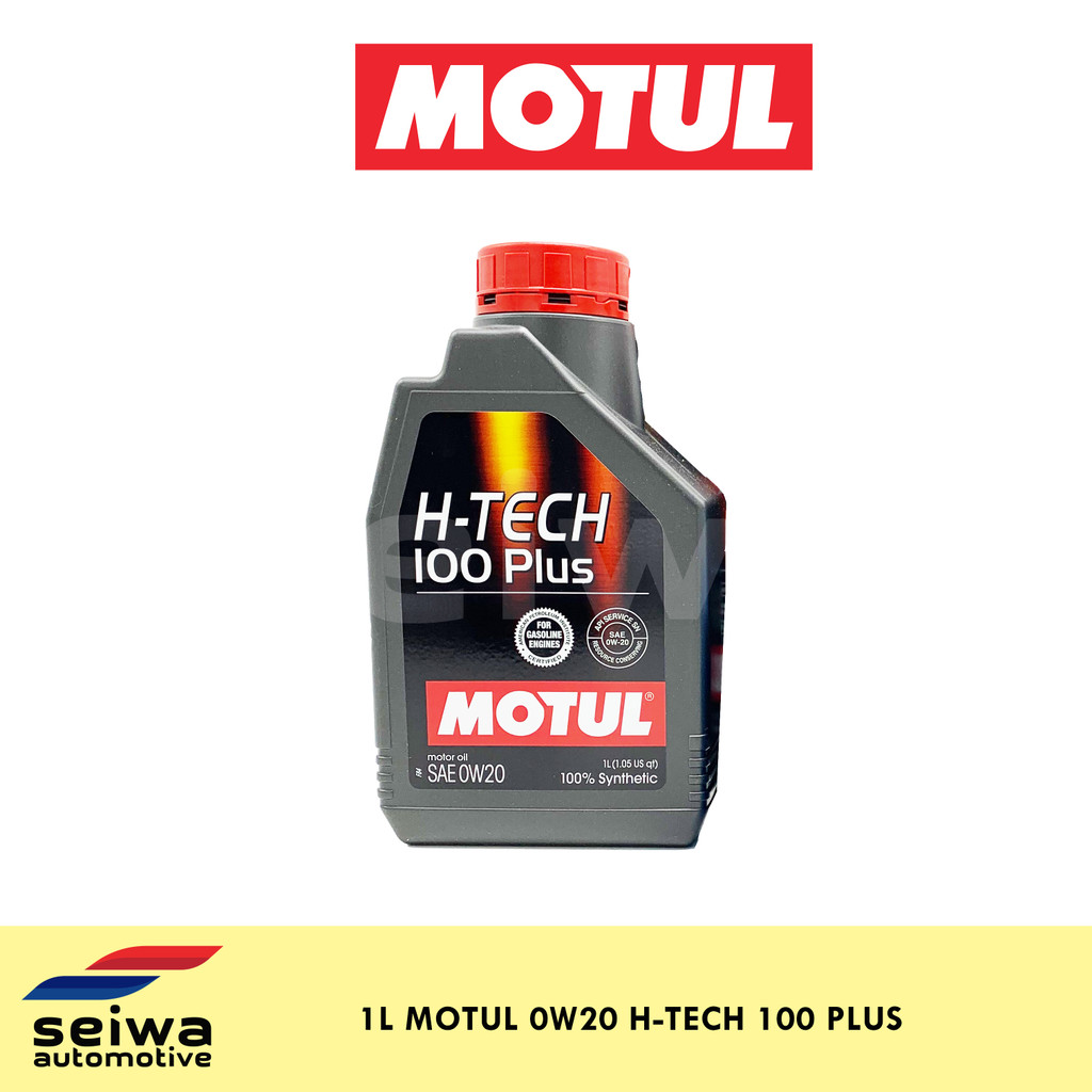 Motul 0W20 H-Tech100 Plus Fully Synthetic Motor Oil - 1 Liter | Shopee ...