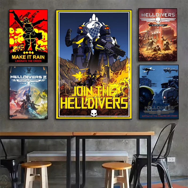 Hellstalker 2 Game Poster Hd Art Home Living Room Bedroom Decoration,No ...