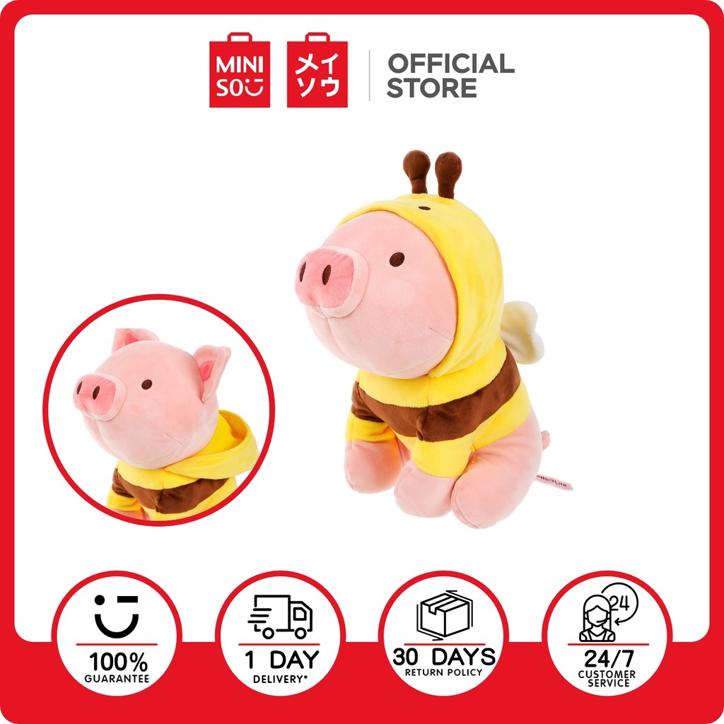 MINISO Piglet Plush Toy - Stuff Toy for Kids Gift | Shopee Philippines