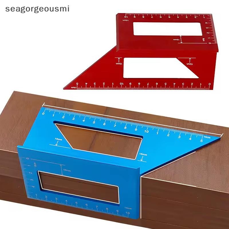 Seph Multifunctional Angle Ruler 45 90 Degree Aluminum Alloy Accurate ...