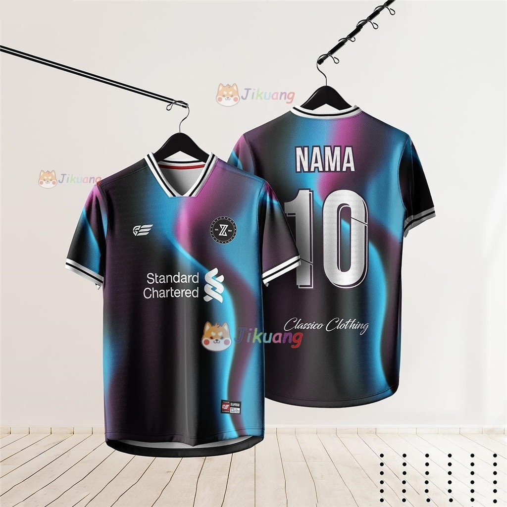 Free Custom 2025 Ootd Collar Jersey Free Microfiber Customize Your ...