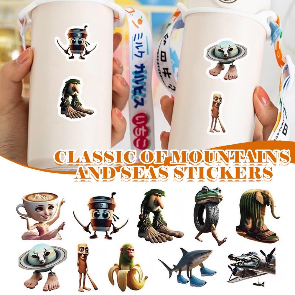 Tralalero Tralala Shark Figurine Stickers Tung Tung Sticker Sahur W7 ...