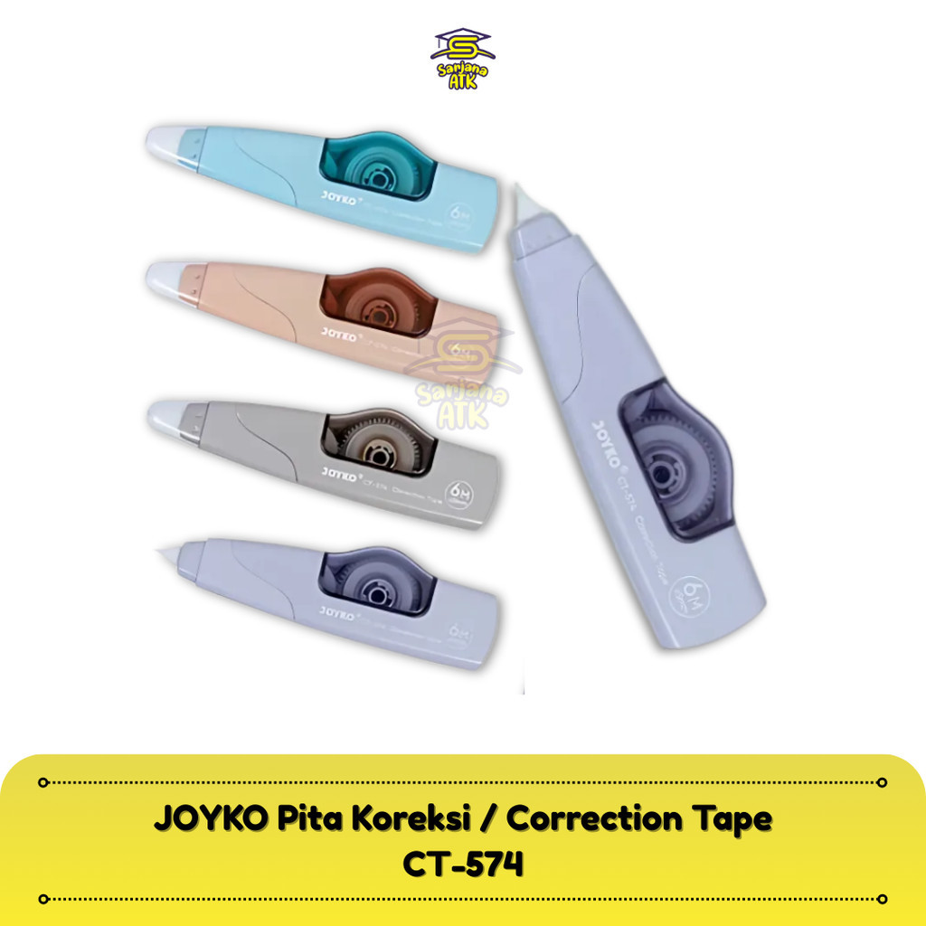 JOYKO Correction Tape CT-574 Eraser Correction Tape | Shopee Philippines