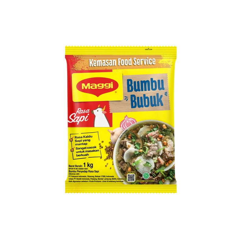 Nestle MAGGI Beef Bouillon Powder 1kg Halal Beef Broth Powder ...