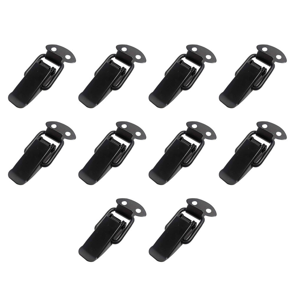 July new ️4/10x Latch Spring Loaded Clip Box Hinge Snap Closure Crate ...