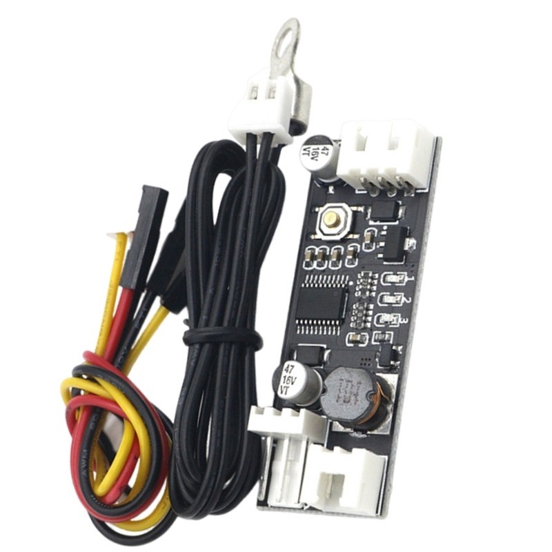BT Single DC12V 0 8A PWM 2-3 Wire Fan Temperature Control Speed Controller Chassis Computer ...