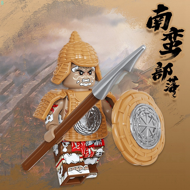 Packed Toys Boxed Soldiers Educational Tribe Rattan Armor Medieval ...